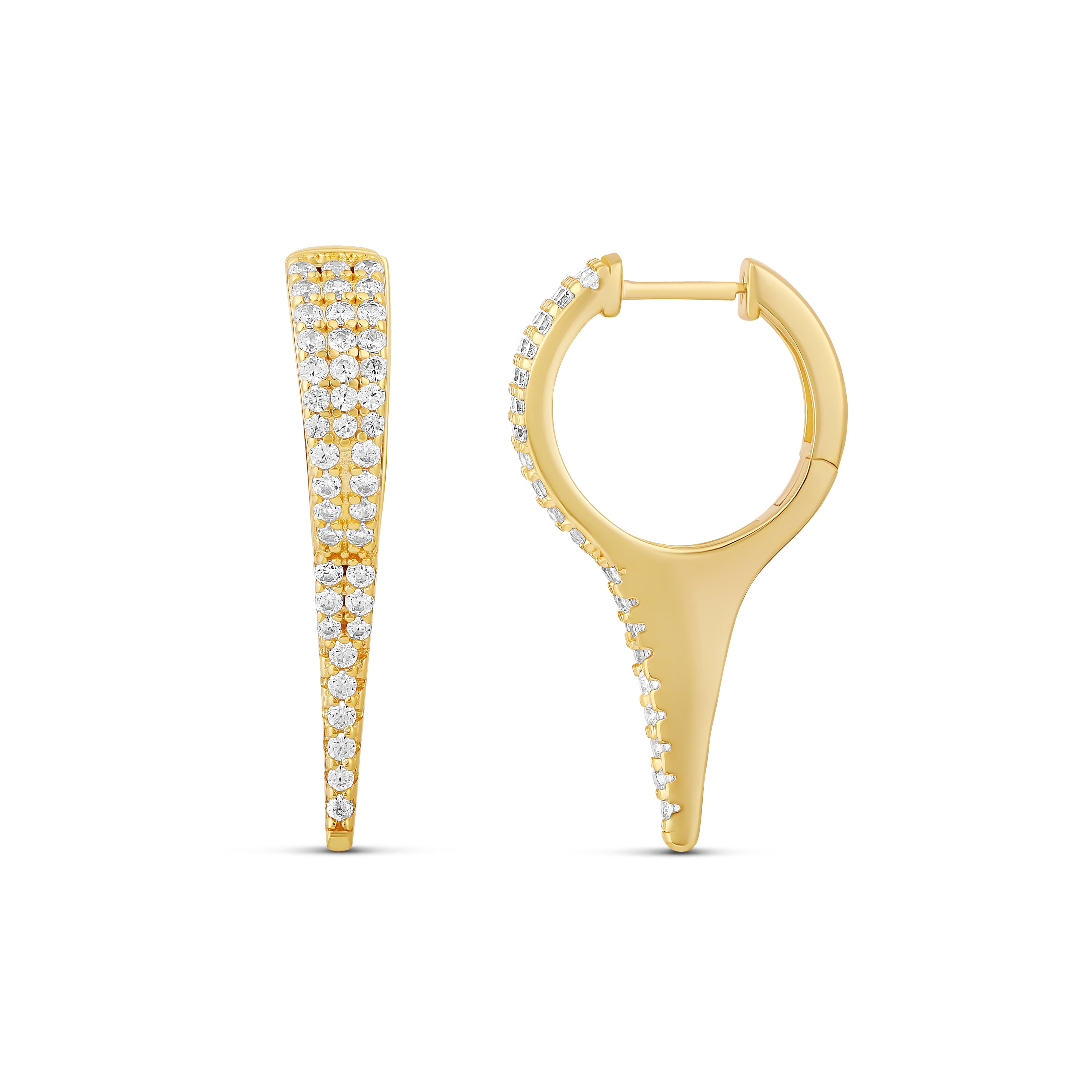 Spike Huggies – JTG Jewelry