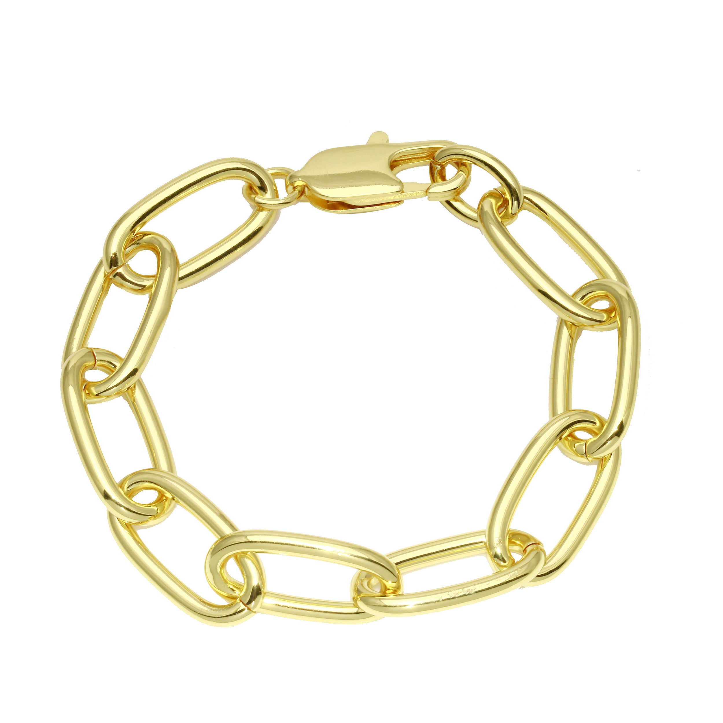 Chunky Link Round Chain Bracelet – JTG Jewelry