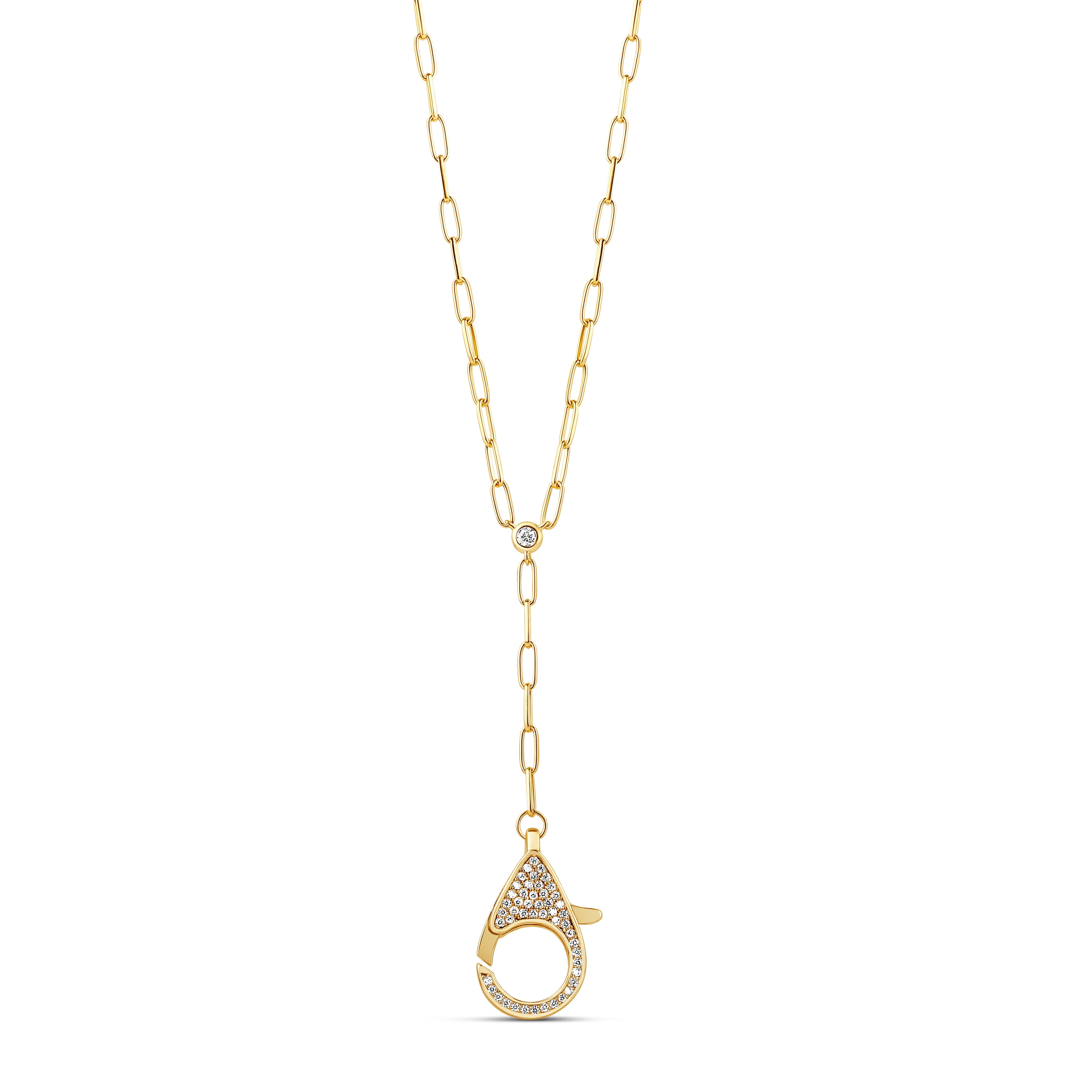 Paperclip Lobster Clasp Lariat – JTG Jewelry