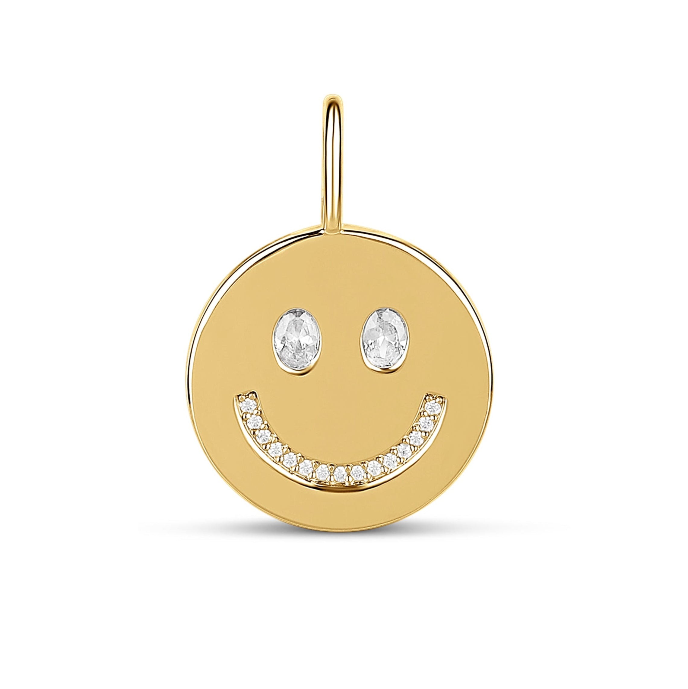 Solid Happy Face Charm – JTG Jewelry