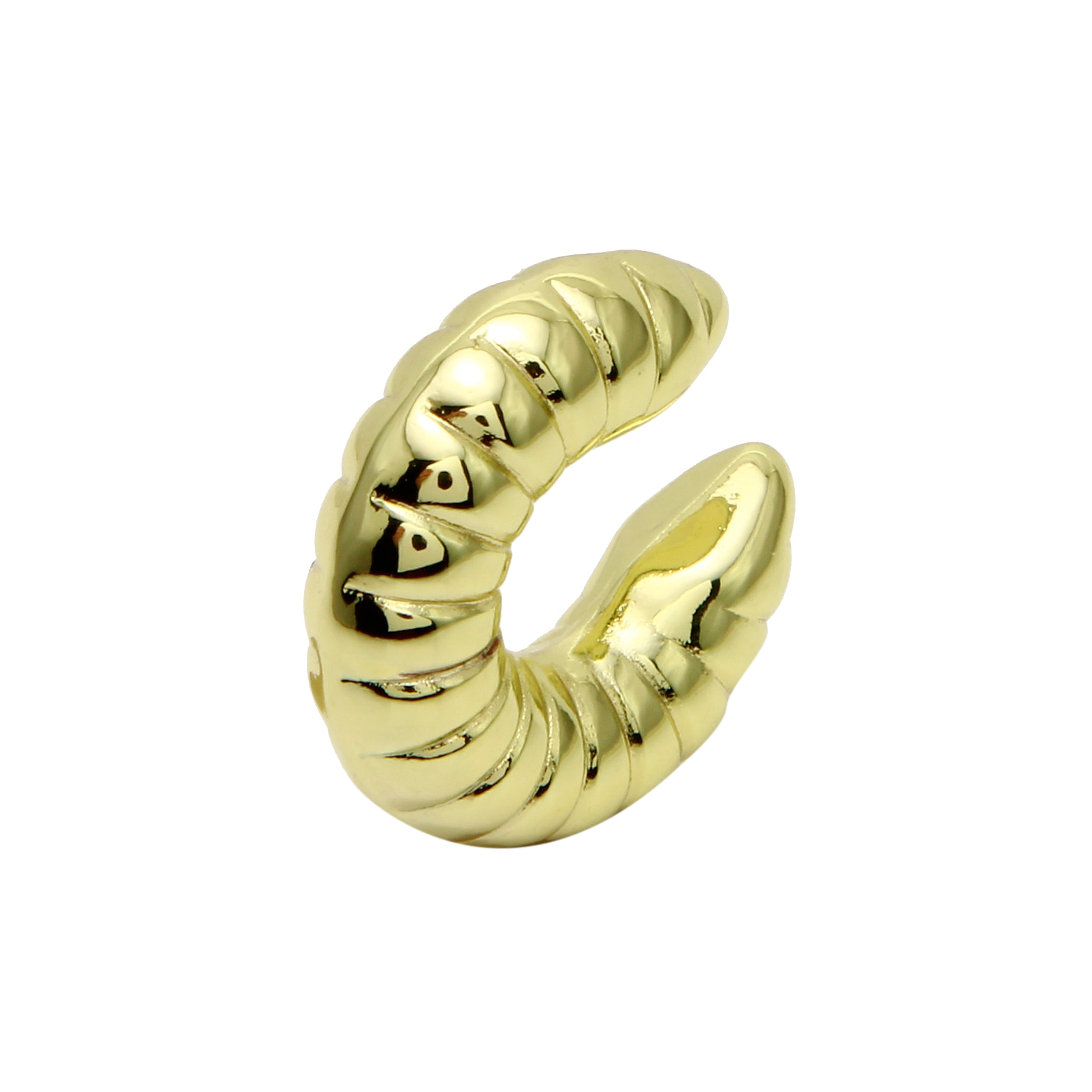 Fluted Balloon Cuff – JTG Jewelry