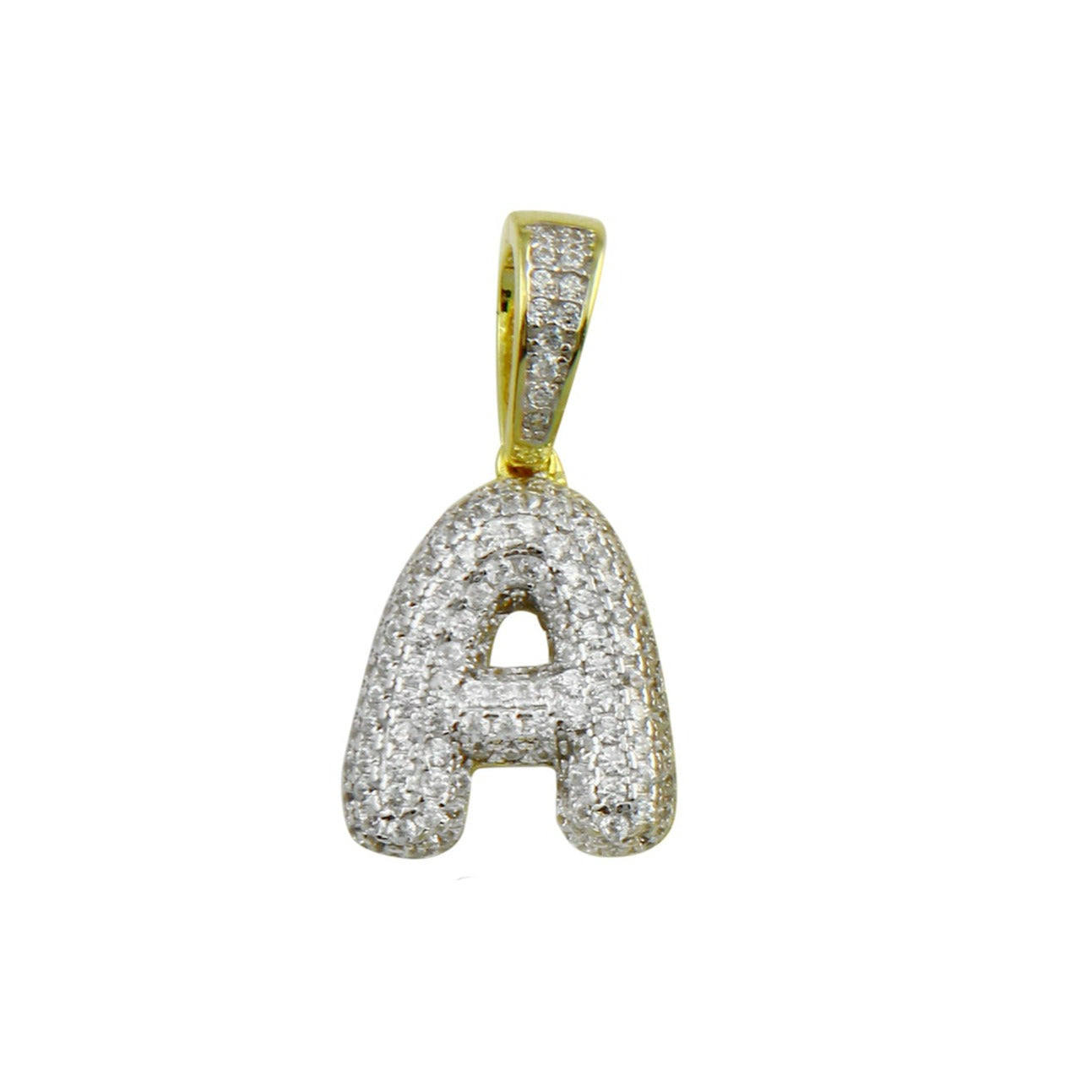 Bubble Initial Charm – JTG Jewelry