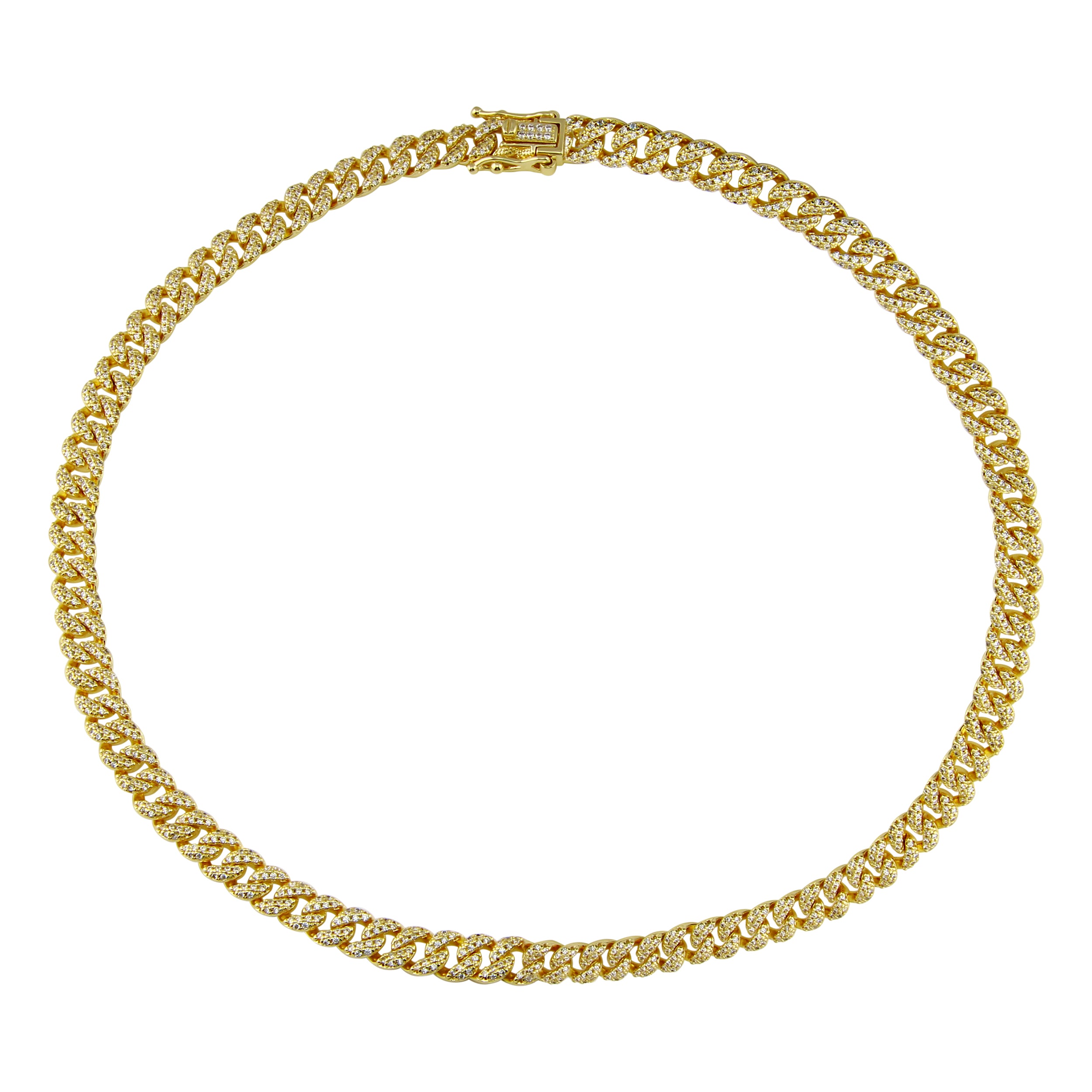 Pave Cuban Chain Necklace – JTG Jewelry